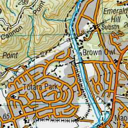 Totara Park, Wellington - NZ Topo Map