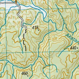 Akatarawa River, Wellington - NZ Topo Map