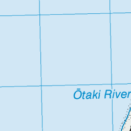 Otaki River, Wellington - NZ Topo Map