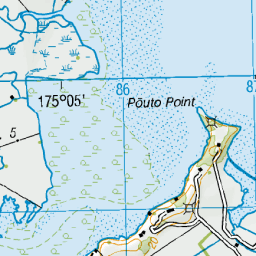 Pouto Point, Auckland - NZ Topo Map