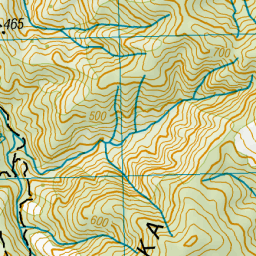RIMUTAKA RANGE, Wellington - NZ Topo Map