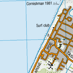 Otaki Beach, Wellington - NZ Topo Map