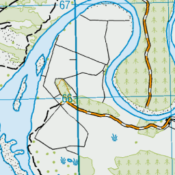 Whangaehu River, Manawatu-Wanganui - NZ Topo Map