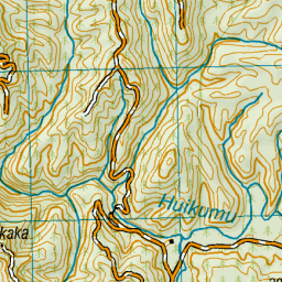 Te Ruakaka, Manawatu-Wanganui - NZ Topo Map