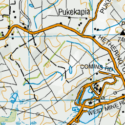 Pukenui, Waikato - NZ Topo Map
