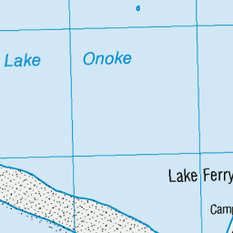 Lake Onoke, Wellington - NZ Topo Map