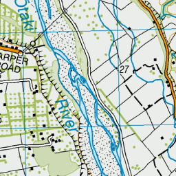 Otaki River, Wellington - NZ Topo Map