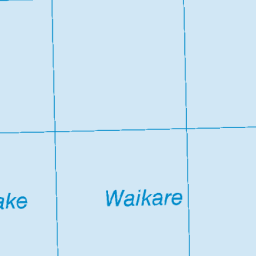 Lake Waikare, Waikato - NZ Topo Map