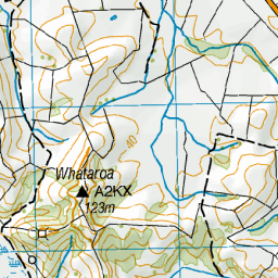 Whataroa, Waikato - NZ Topo Map