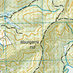 Maungaroa, Waikato - NZ Topo Map