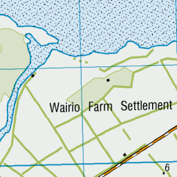 Wairio Farm Settlement, Wellington - NZ Topo Map