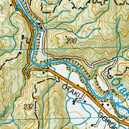 Otaki River, Wellington - NZ Topo Map
