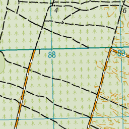 WAITARERE FOREST, Manawatu-Wanganui - NZ Topo Map