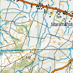 Maramarua, Waikato - NZ Topo Map