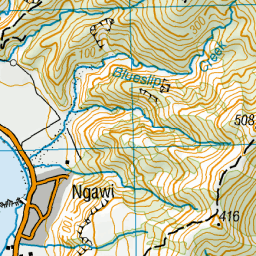 Ngawi, Wellington - NZ Topo Map