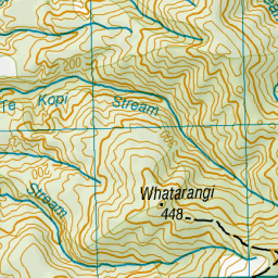 Whatarangi, Wellington - NZ Topo Map