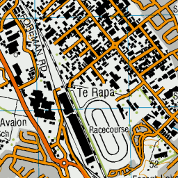 Te Rapa, Waikato - NZ Topo Map