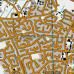 Rototuna, Waikato - NZ Topo Map