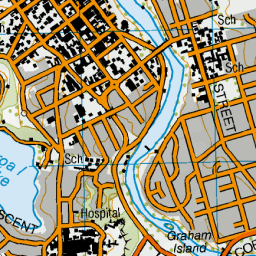 Hamilton East, Waikato - NZ Topo Map