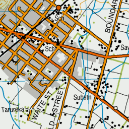 Featherston, Wellington - NZ Topo Map