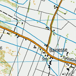 Bainesse, Manawatu-Wanganui - NZ Topo Map