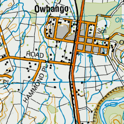 Owhango, Manawatu-Wanganui - NZ Topo Map