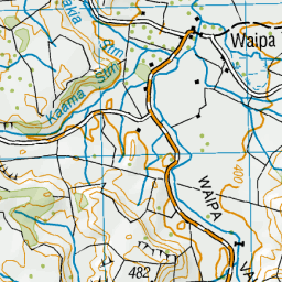 Waipa Valley, Waikato - NZ Topo Map
