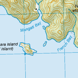 French Bay, Auckland - NZ Topo Map