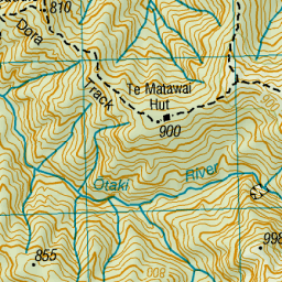 Otaki River, Wellington - NZ Topo Map