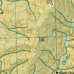 North Ohau Hut, Manawatu-Wanganui - NZ Topo Map