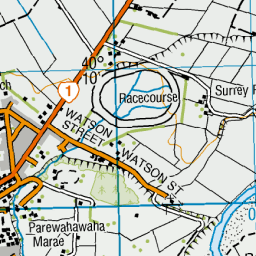Parewahawaha Marae, Manawatu-Wanganui - NZ Topo Map