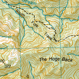 The Hogs Back, Auckland - NZ Topo Map