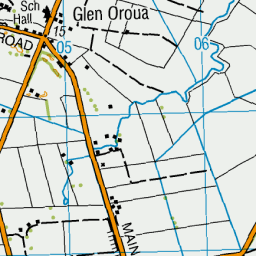 Glen Oroua, Manawatu-Wanganui - NZ Topo Map