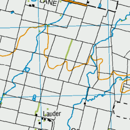 Lauder, Manawatu-Wanganui - NZ Topo Map