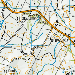 Parawera, Waikato - NZ Topo Map