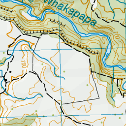 Whakapapa River, Manawatu-Wanganui - NZ Topo Map