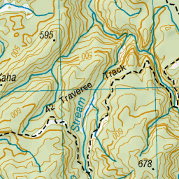 Te Kaha, Manawatu-Wanganui - NZ Topo Map