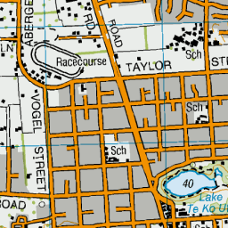 Cambridge, Waikato - NZ Topo Map