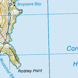Rodney Point, Waikato - NZ Topo Map