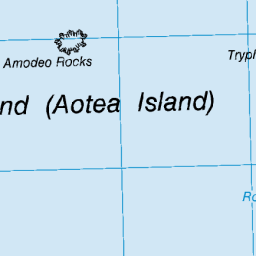 Amodeo Rocks, Auckland - NZ Topo Map