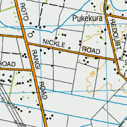 Pukekura, Waikato - NZ Topo Map