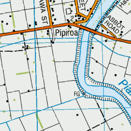 Pipiroa, Waikato - NZ Topo Map