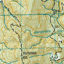 Hohotaka, Manawatu-Wanganui - NZ Topo Map