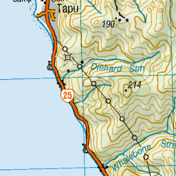 Tapu, Waikato - NZ Topo Map