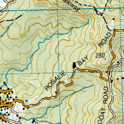 Great Barrier Island (Aotea Island), Auckland - NZ Topo Map