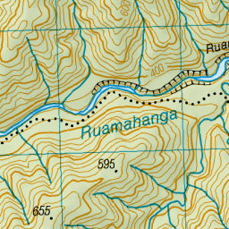 Ruamahanga Gorge, Wellington - NZ Topo Map