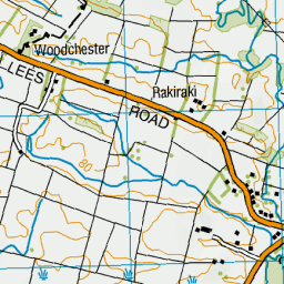 Rakiraki, Manawatu-Wanganui - NZ Topo Map