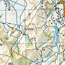 Taipa Stream, Waikato - NZ Topo Map