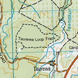 Taurewa, Manawatu-Wanganui - NZ Topo Map