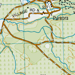 Pureora, Manawatu-Wanganui - NZ Topo Map